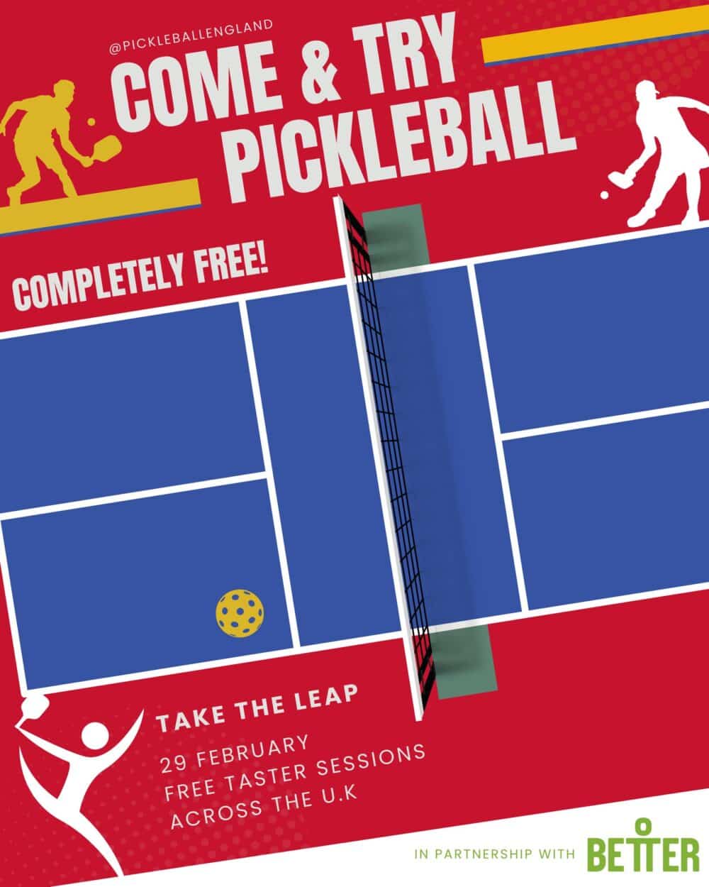 GLL Better - Pickleball England