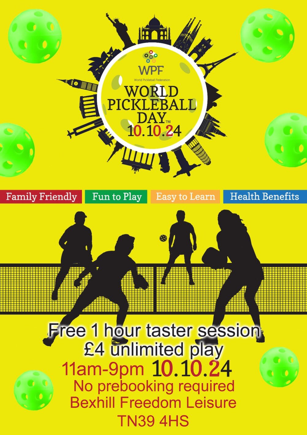 World Pickleball Day - Pickleball England