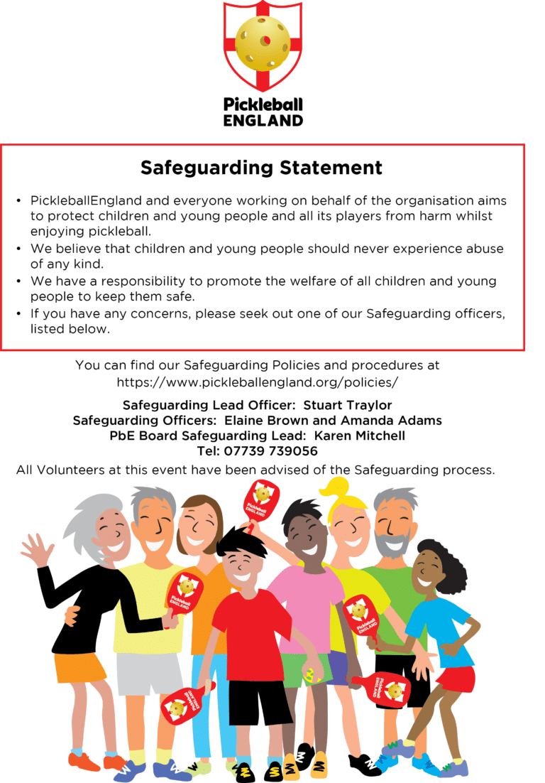 Safeguarding Statement - Pickleball England